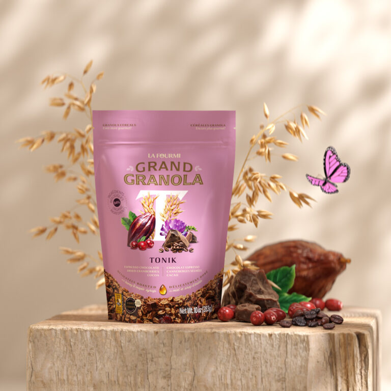 Grand Granola Tonik - Chocolate & Cranberries | La Fourmi